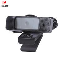 China Home / Office Live Broadcast Cameras 1920 x 1080P Plug Play Webcam For Video Calling for sale