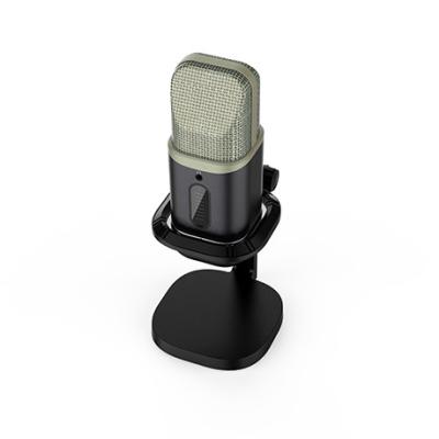 China Studio Grade USB Condenser Microphone LED Lights for PC / Mac for sale