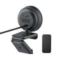 China Black HD 1080p Webcams With Built In 2pcs Microphone 30fps / 60fps Frame Rate for sale