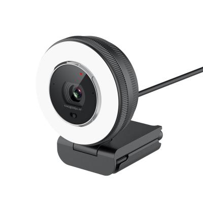 China Black HD 1080p Webcams With Built In 2pcs Microphone 30fps / 60fps Frame Rate for sale