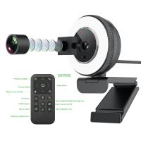 China Built In 2pcs High Definition Microphone 78 Degree Webcam With USB Connectivity for sale