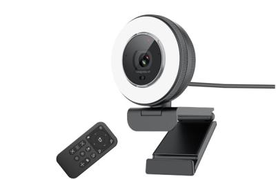 China 78 Degree View Angle And Black Color HD 1080p Webcams With Built In Microphone for sale