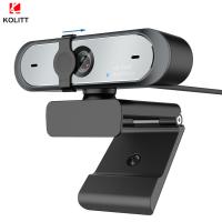 China Video Conferencing FHD 1080P Webcam Black External Privacy Cover Webcam for sale