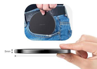 China 1.1A Fast Alu 7.5w QI Standard Wireless Charging Pad for sale