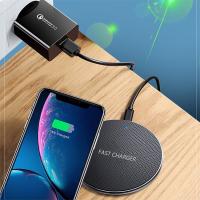 China KC Custom Brands 5W 10W QI Standard Wireless Charging Pad for sale
