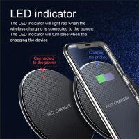 China Aluminium Samsung 5W QI Standard Wireless Charging Pad for sale