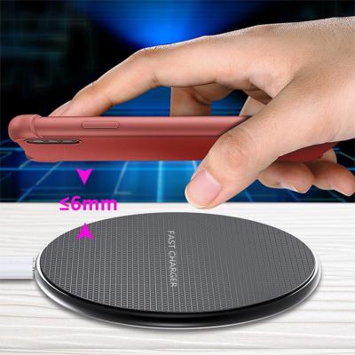 China KC Custom Brands 5W 10W QI Standard Wireless Charging Pad for sale