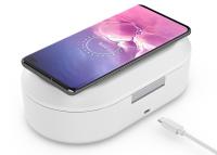 China Wireless 15W 5V 2A ABS Cell Phone Sanitizer Charger for sale