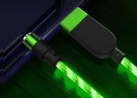 China LED Flowing 5V 3A 9V Usb Type C Magnetic Charging Cable for sale