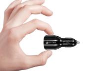 China USB C USB A 18W Max ABS QC3.0 Power Adapter for sale