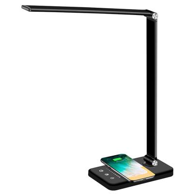 China Desk Lamp 10W QI Wireless Charging Pad for sale