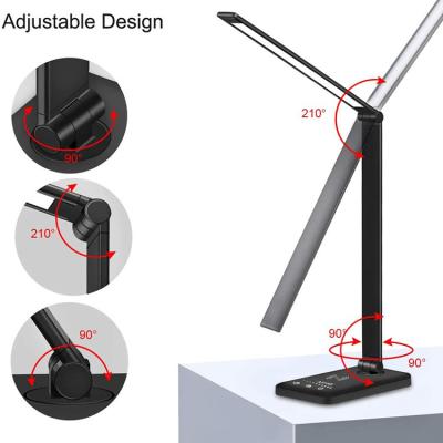 China 2in1 Foldable Desk Lamp 10W QI Wireless Charging Pad for sale