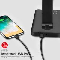 China Foldable 10W 5V Led Desk Lamp With Wireless Charger for sale