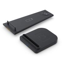 China Double Coils 10W Detachable  3 In 1 QI Wireless Charger for sale