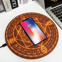 China QI Standard 10W Magic Array Wireless Charging Pad for sale