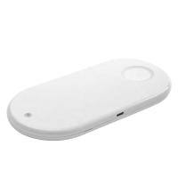 China Pearl White 9V 11mm Qi Standard Wireless Charging Pad for sale