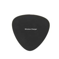 China Black Ultra Slim QI Standard Wireless Charging Pad 10w for sale