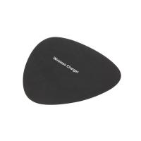 China Black Ultra Slim QI Standard Wireless Charging Pad 10w for sale