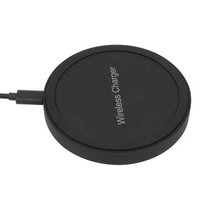 China Pad Type Micro USB QI Standard 10w Fast Wireless Charger for sale