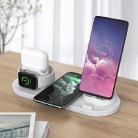 China 6 In 1 Wireless Charging Station For Apple Watch AirPods IPhone for sale