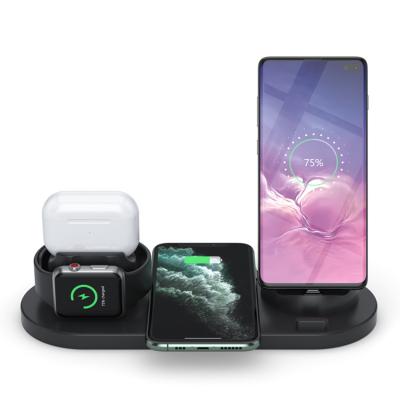 China 10W Charger Wireless Charging Stand 6 In 1 For IPhone Iwatch Airpods for sale