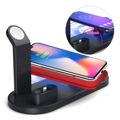 China Rotateble 3 In 1 QI Wireless Charger for sale