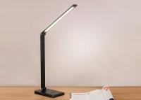 China Alu Touch Switch Desk Lamp 10W QI Wireless Charging Pad for sale