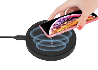 China Black 6mm 1.67A Micro USB QI Wireless Charger 10w for sale