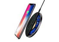 China 9V Alunimium Custom Logo 10W Quick Charge Wireless Charger for sale
