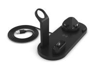 China 9V 1.67A 2W Charging Dock 3 In 1 QI Wireless Charger for sale