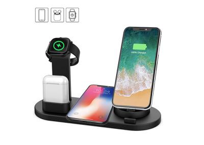 China Distance 9mm 3 In 1 QI Wireless Charger For Phone IWatch AirPods for sale
