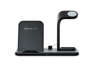 China 10W 10mm Fast Charging 3 In 1 Wireless Charger For Apple for sale