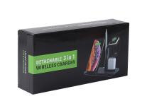 China 10W 10mm Fast Charging 3 In 1 Wireless Charger For Apple for sale