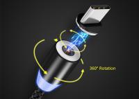 China 360 Rotate 5V 2.4A 3 In 1 Fast Charging Magnetic Cable for sale
