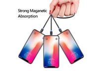 China 360 Rotate 5V 2.4A 3 In 1 Fast Charging Magnetic Cable for sale