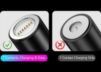 China 5V 3A 1M 540 Degree Magnetic 3 In 1 Charging Cable for sale