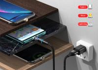 China 7PIN Cable 27g 360 Rotate Magnetic 3 In 1 Charging Cable for sale