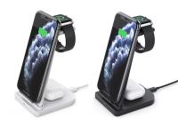 China Detachable 15W 3 In 1 QI Phone Charging Station Wireless for sale