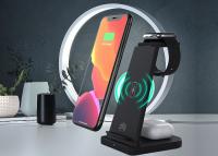 China 7.5w QI Enabled 3 In 1 Wireless Charging Station for sale