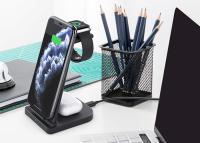 China ABS 35W 6mm 3 In 1 QI Usb C Phone Charging Dock for sale
