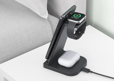China 7.5w QI Enabled 3 In 1 Wireless Charging Station for sale
