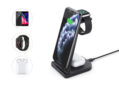 China ABS 35W 6mm 3 In 1 QI Usb C Phone Charging Dock for sale