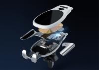 China Smart Sensor 9V 1.67A 15W Wireless Phone Mount Charger for sale