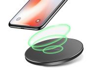 China 9V Alunimium Custom Logo 10W Quick Charge Wireless Charger for sale