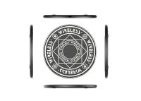China Mini Magic Array 7.5W 10W Qi Wireless Charging Pad for sale