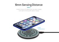 China Fantasy Aluminum 10W QI Wireless Magic Array Charger for sale