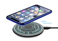 China Magic Array 5W 7.5W 10W QI Wireless Charging Pad for sale