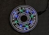 China Fantasy Aluminum 10W QI Wireless Magic Array Charger for sale