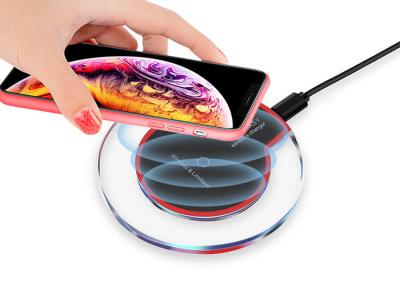 China 5W Crystal Wireless Charging Pad for sale