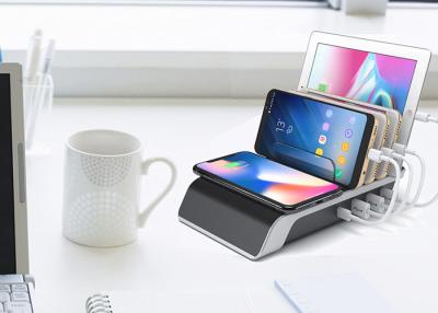 China Dock ABS 4 In 1 Type C QI Wireless Charging Station for sale